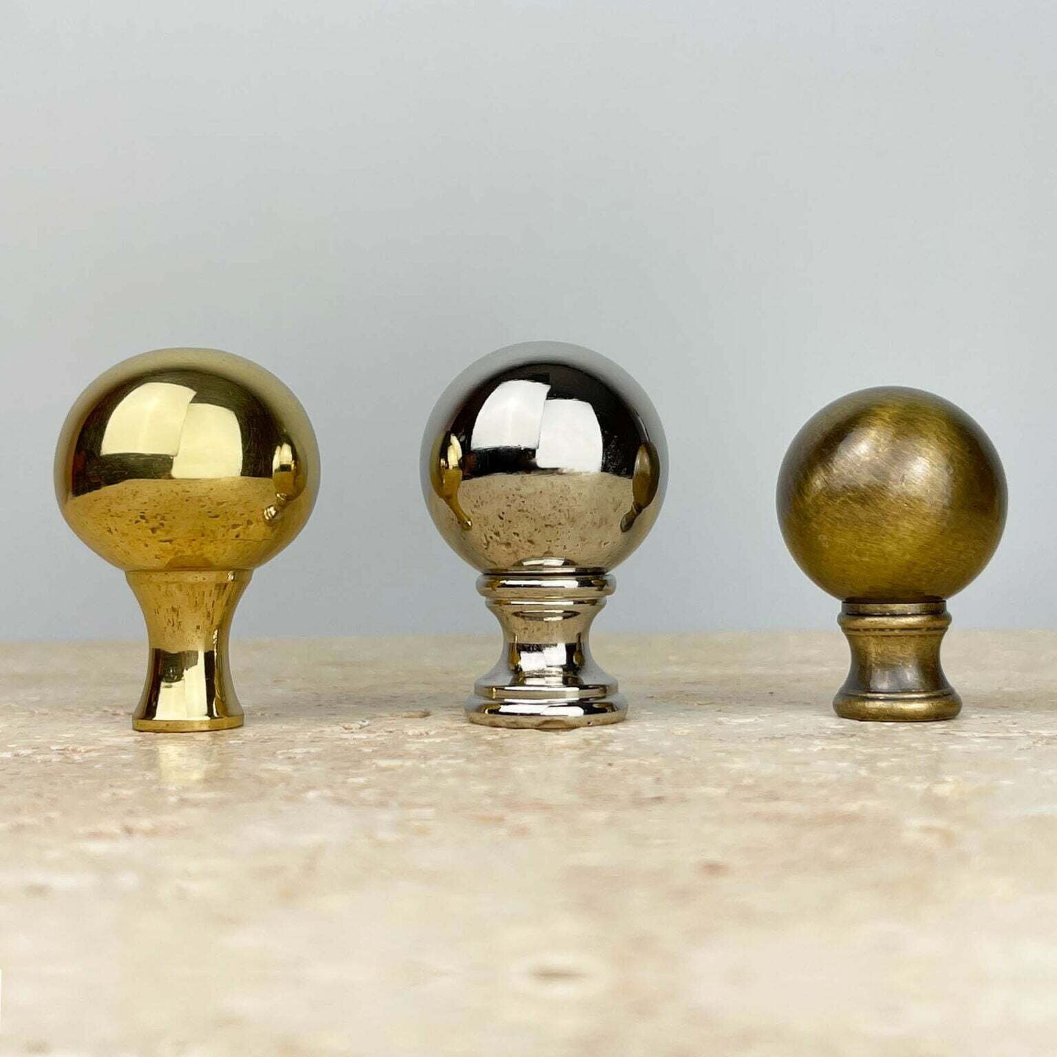 Large Ball Lamp Finial for Lamp Shade – royalLAMPSHADES